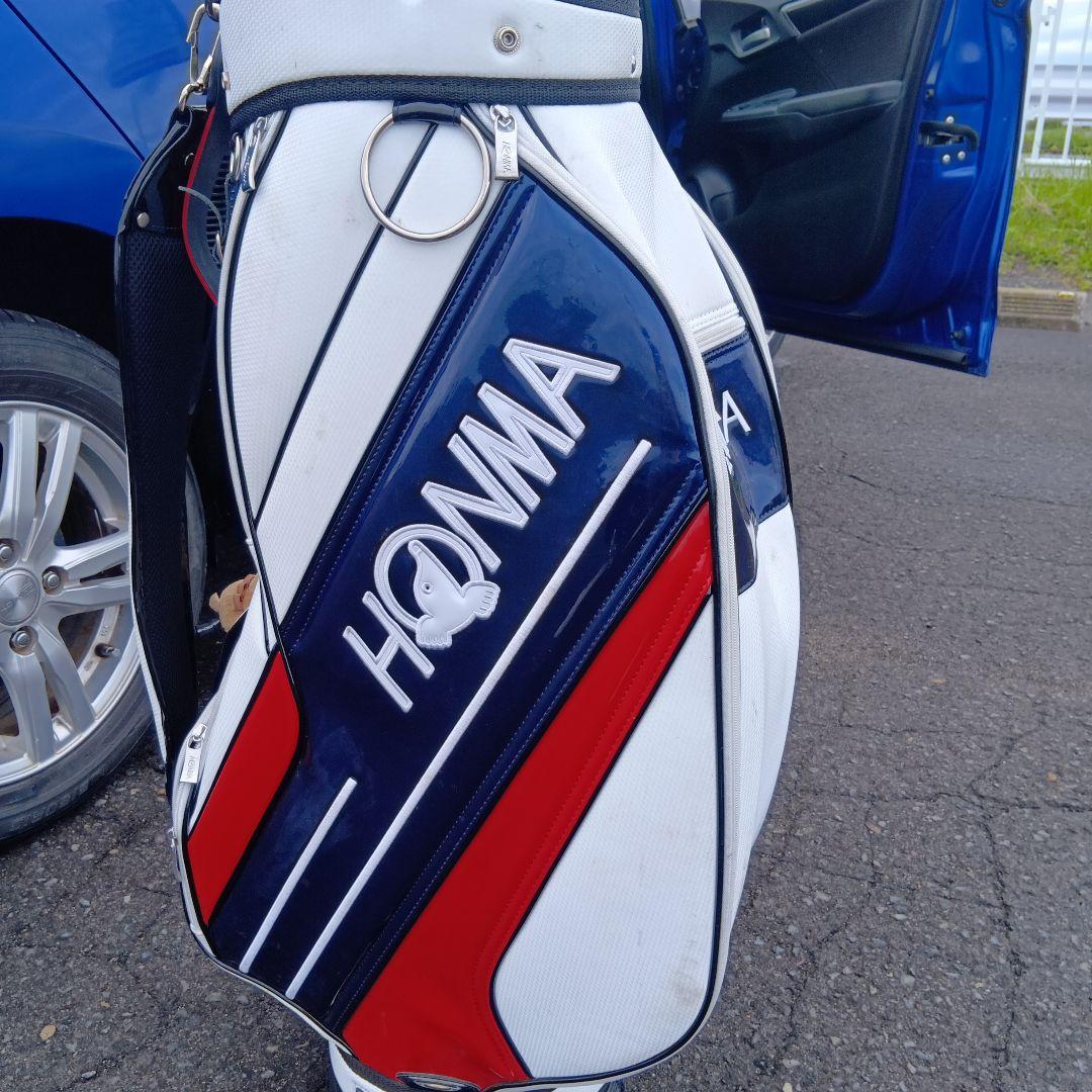 HONMA ゴルフバッグ9型5分割カバーネームプレート付画像追加