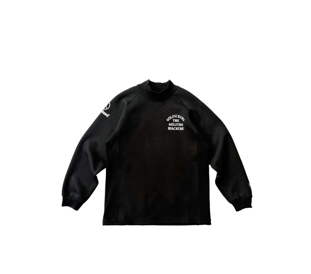 新品未使用　Sports Mix Mock Neck -Black-