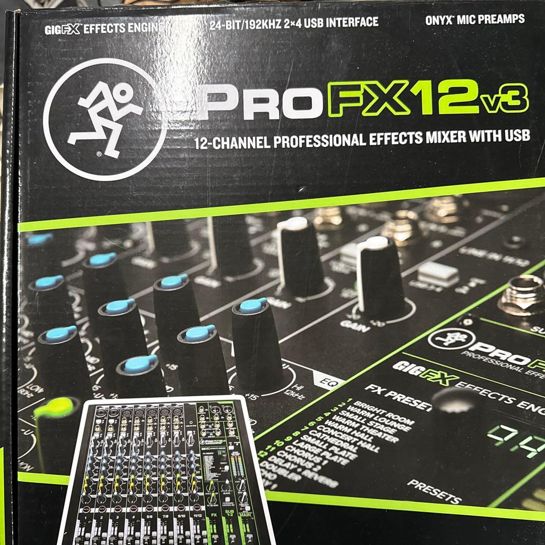 ③PRO FX12 v3 12チャンネルミキサー