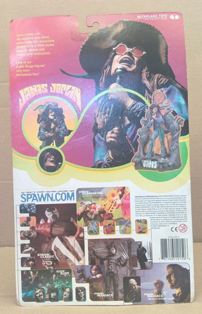 【ジャニス】Janis Joplin フィギュア McFarlane Toys