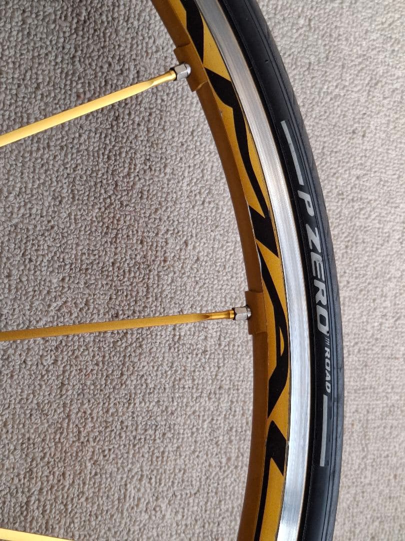 Campagnolo Shamal Gold ホイール前後セット 稀少金シャマ