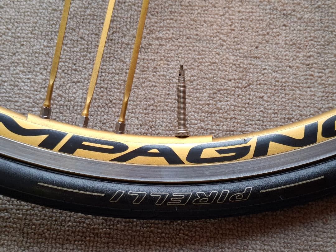 Campagnolo Shamal Gold ホイール前後セット 稀少金シャマ