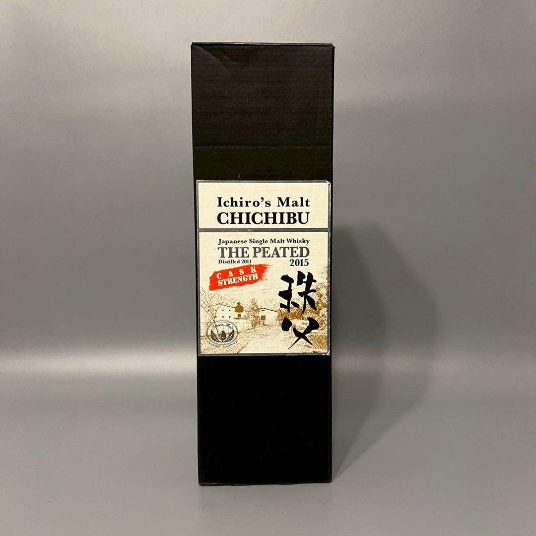 未開栓 イチローズモルト 秩父 ザ ピーテッド　2015年 700m 62.5%