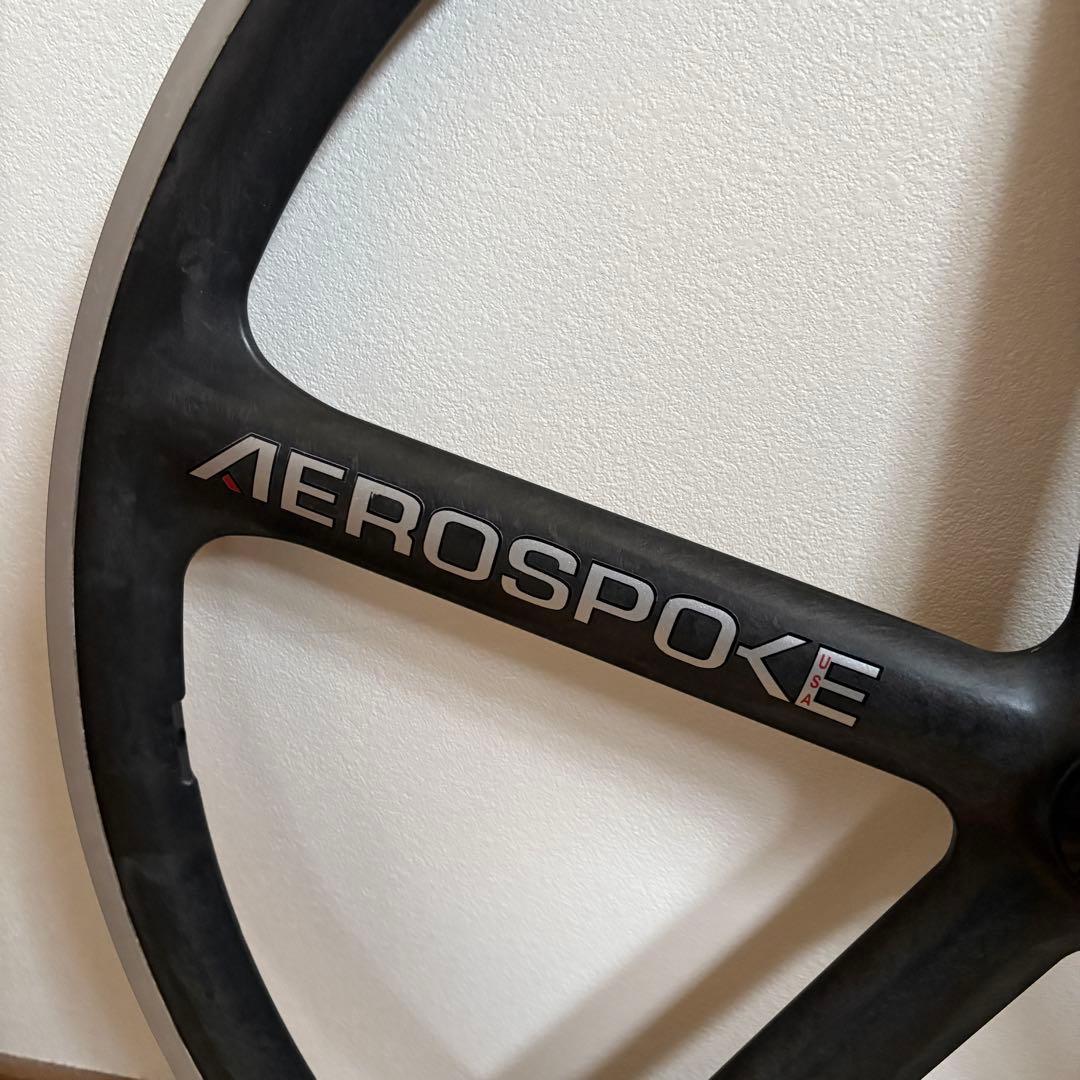 AEROSPOKE フロントホイール 700c バトンホイール　ディスク