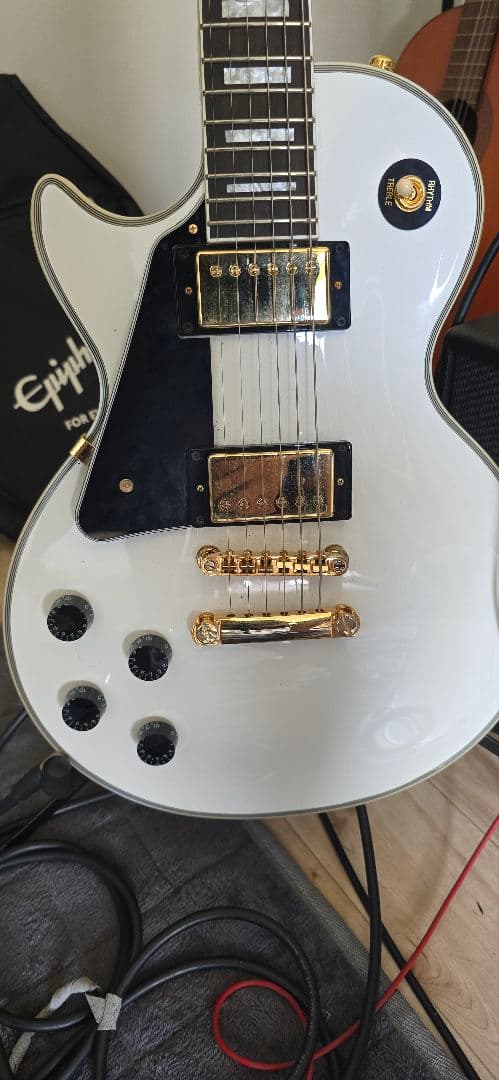 Epiphone Les Paul Custom Lefty ホワイト