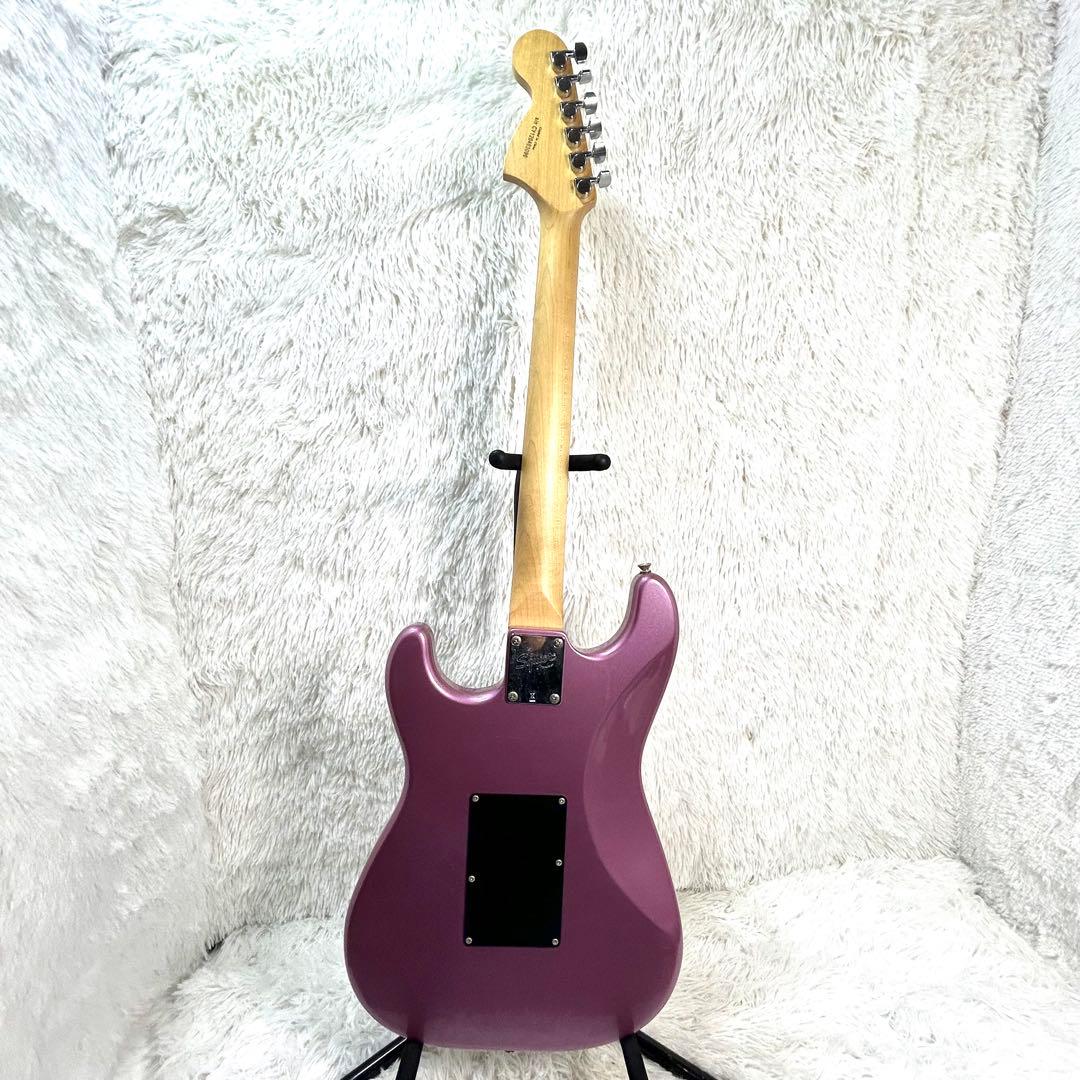 【美品レアカラー】Squier Fenderストラト バーガンディミスト
