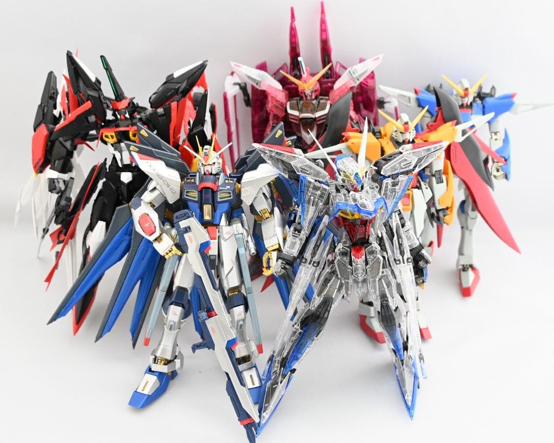 ガンプラ MG 6体セット SEED デスティニー エクリプス ジャンク まとめ