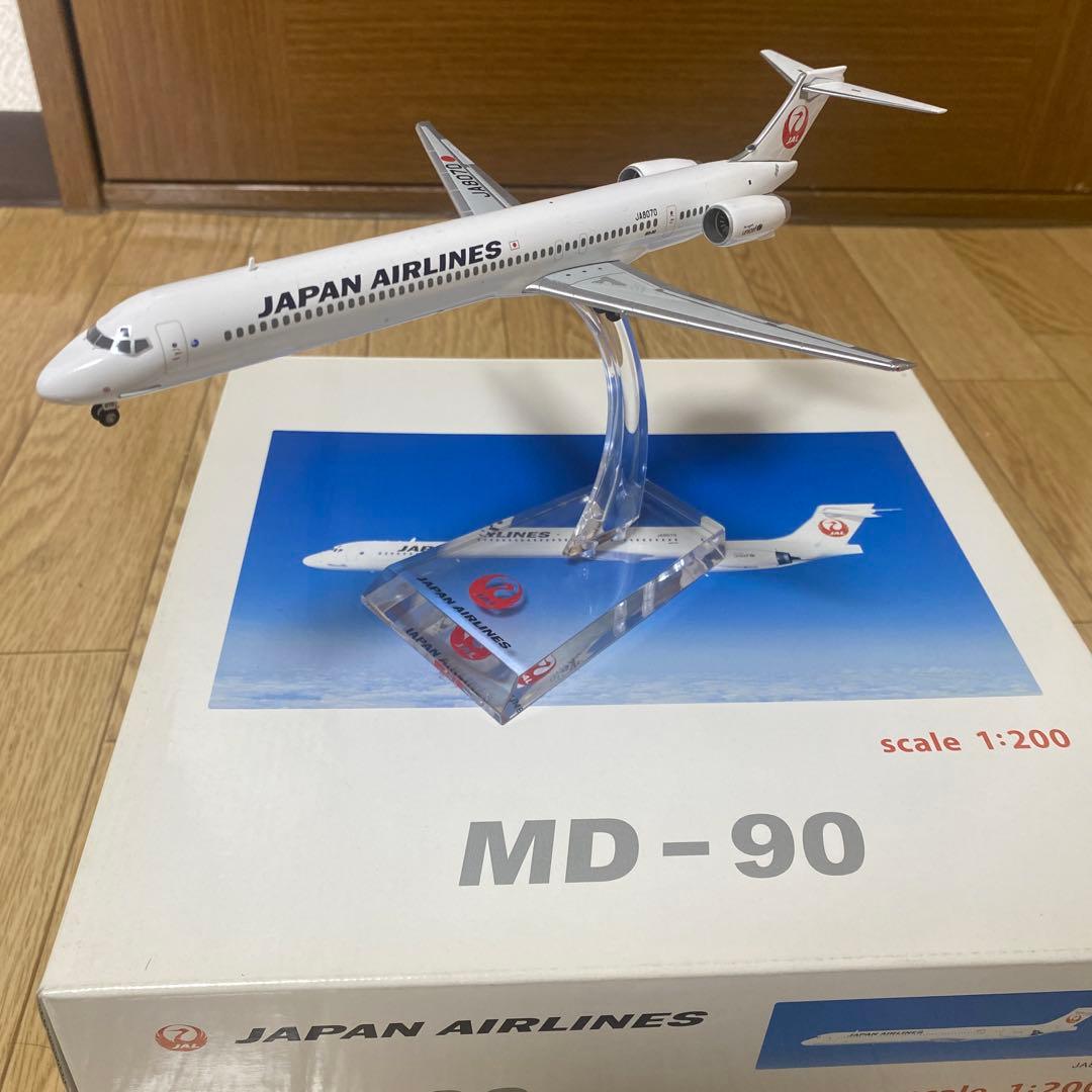 日本航空 MD-90 1:200 hogan wings