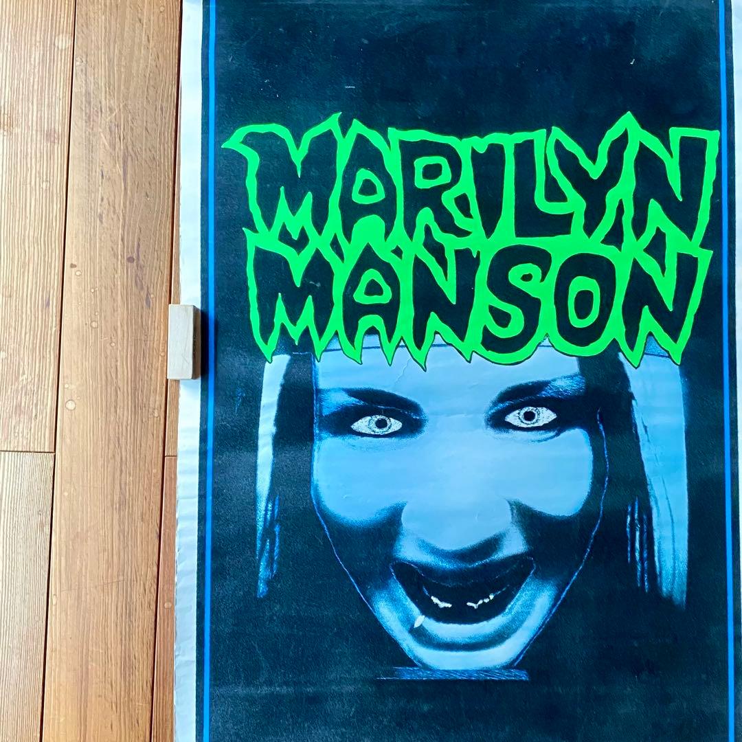 90s vintage poster「MARILYN MANSON」