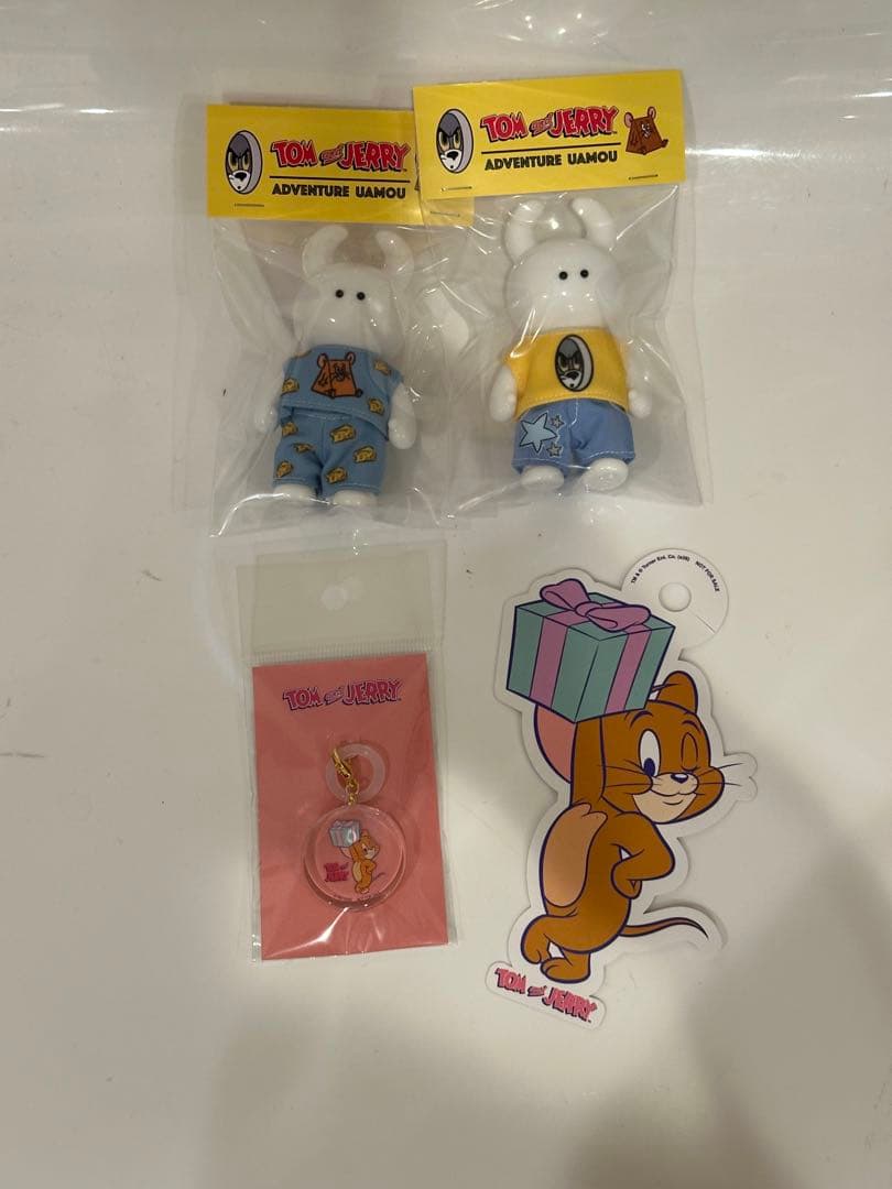 2体 TOM and JERRY ADVENTURE UAMOU ノベルティ付き