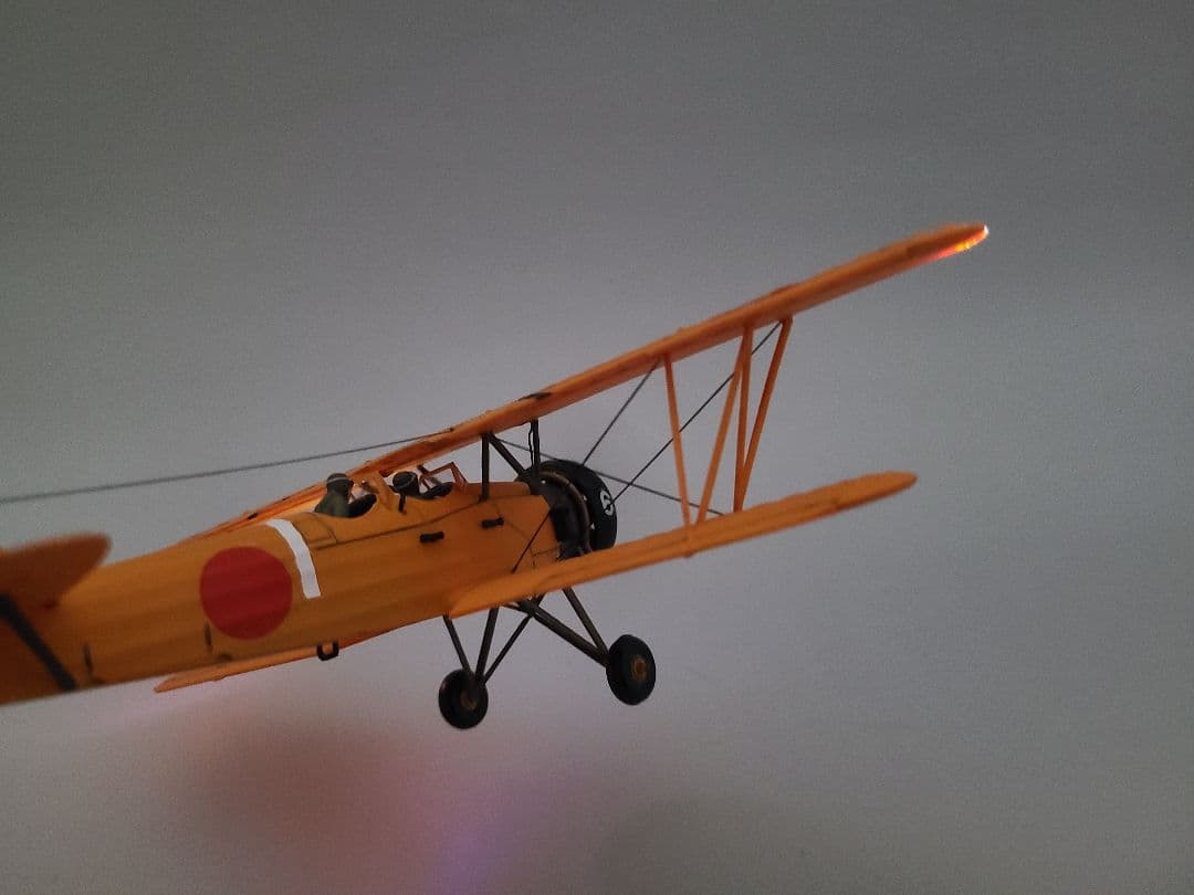 九五式一型乙中間練習機(赤とんぼ) リアルモーターライズ ニチモ1/48完成品