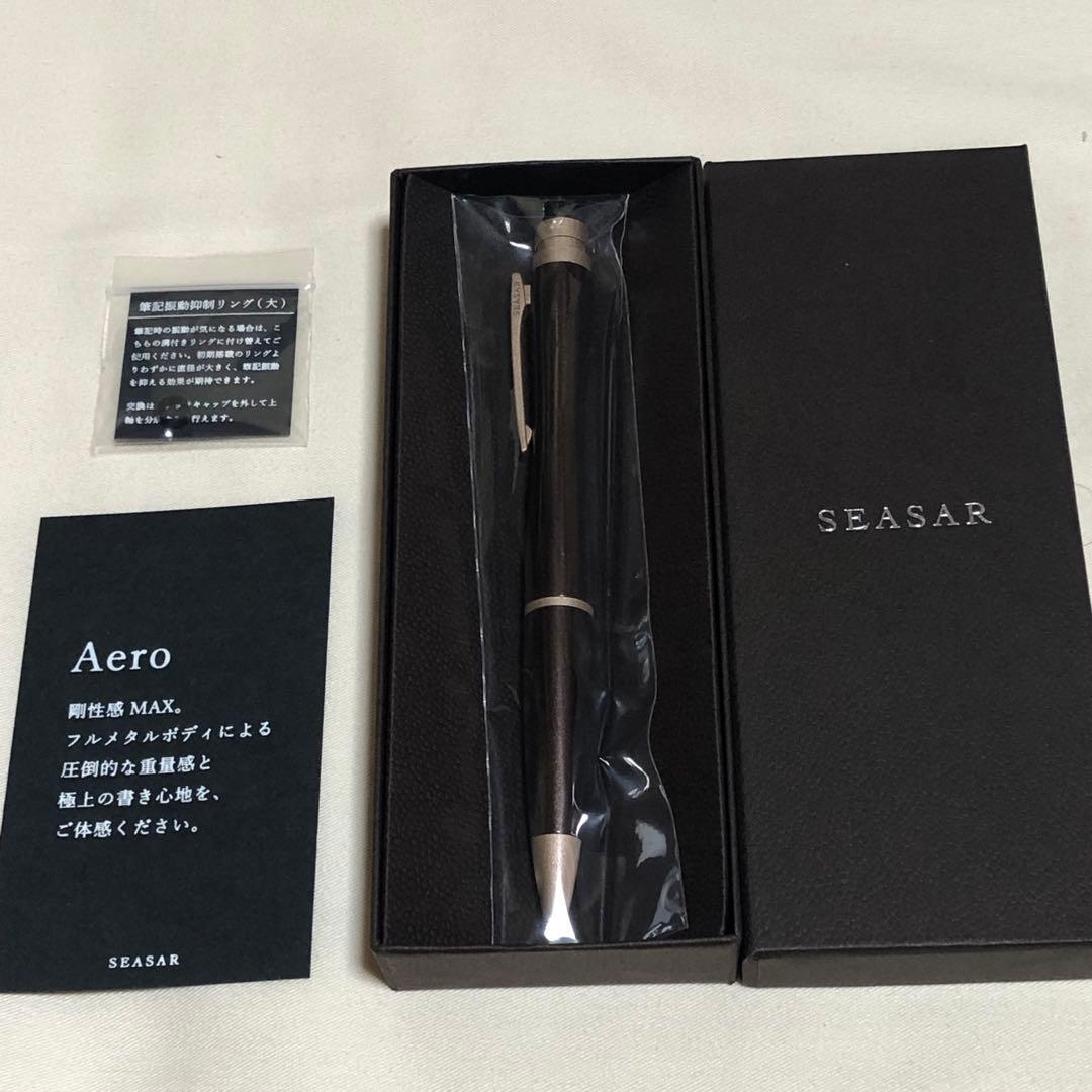 SEASAR Aero ダークブラウン　剛性感MAXシャーペン　シーサー　エアロ