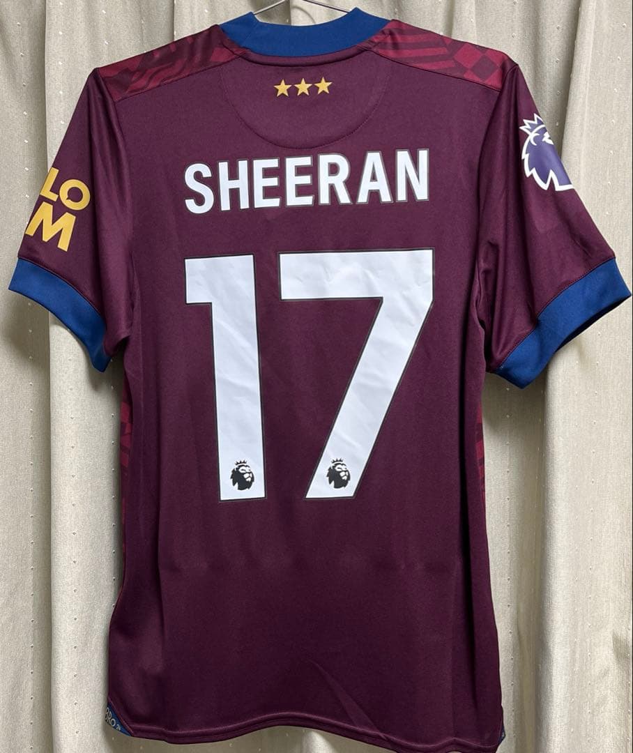 【新品・レア品】Ed Sheeran イプスウィッチ・タウンFC ユニ サイズＬ