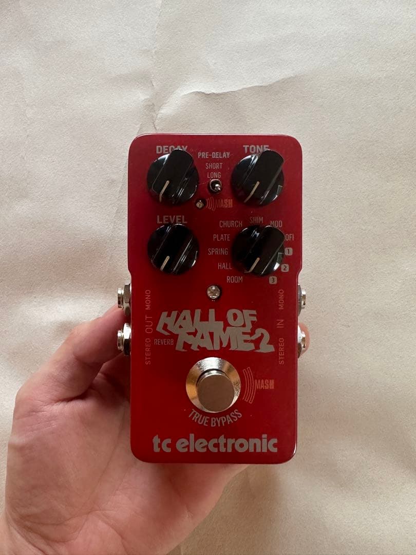 【新品未使用】tc electronic Hall of Fame 2 リバーブ