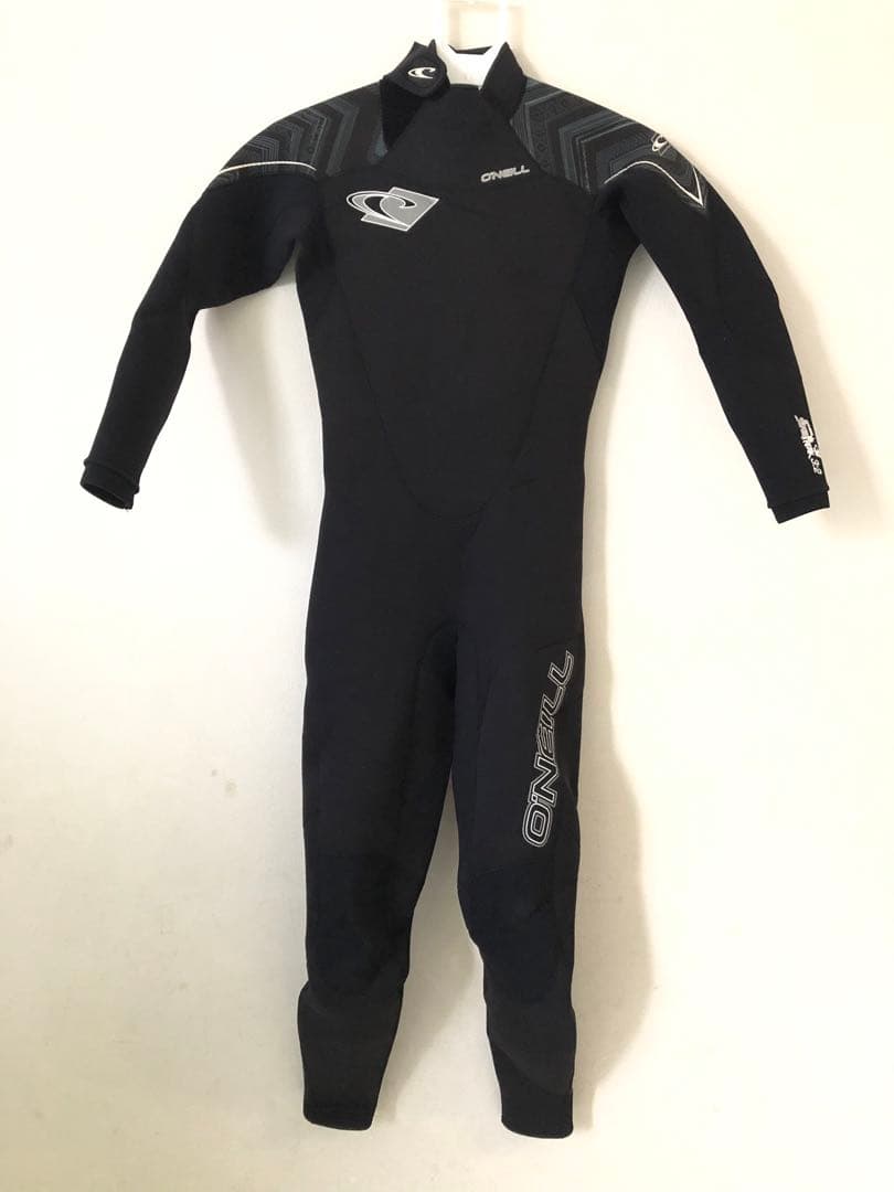 良品 O'Neill オニール フルスーツ 長袖長ズボン M ブラック 日本製