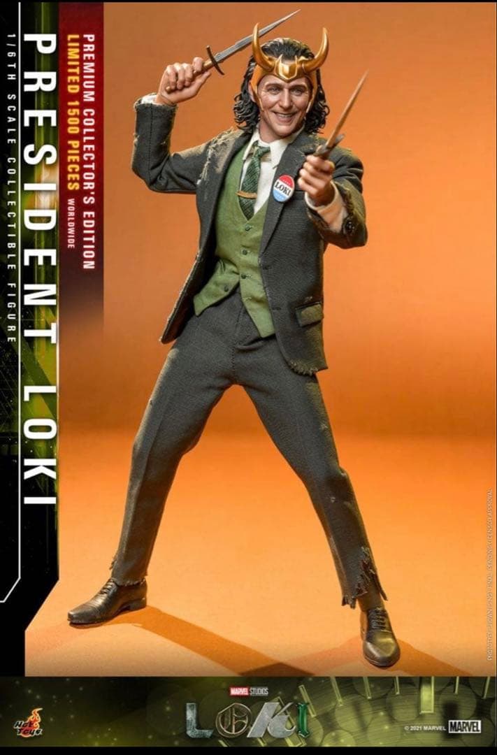 ホットトイズ TMS066 ロキ大統領 President Loki 1/6