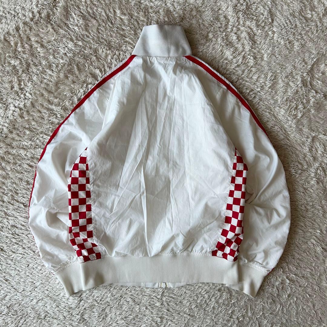アディダス 00s Liverpool nylon jacket S white