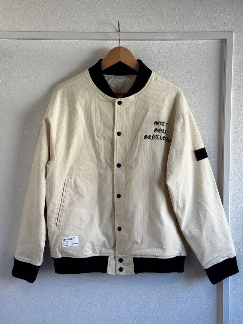 メンズウェア Captains Helm Golf STADIUM JACKET WHITE
