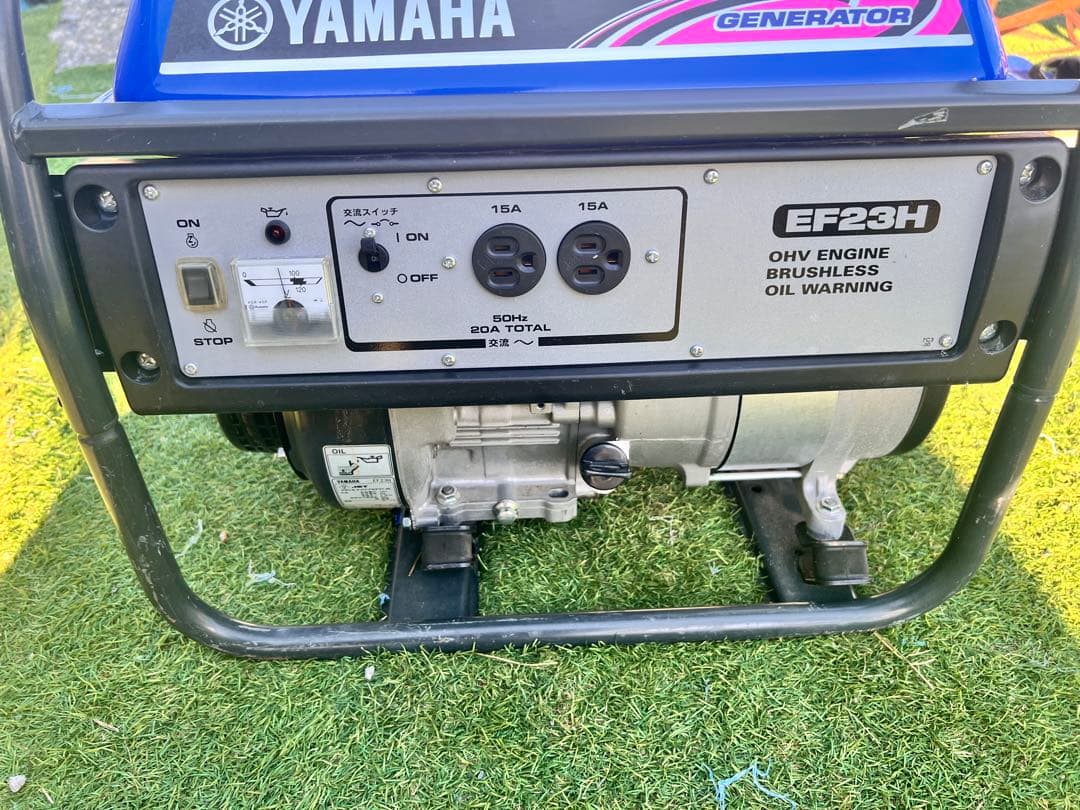 YAMAHA ポータブル発電機 EF23H中古美品