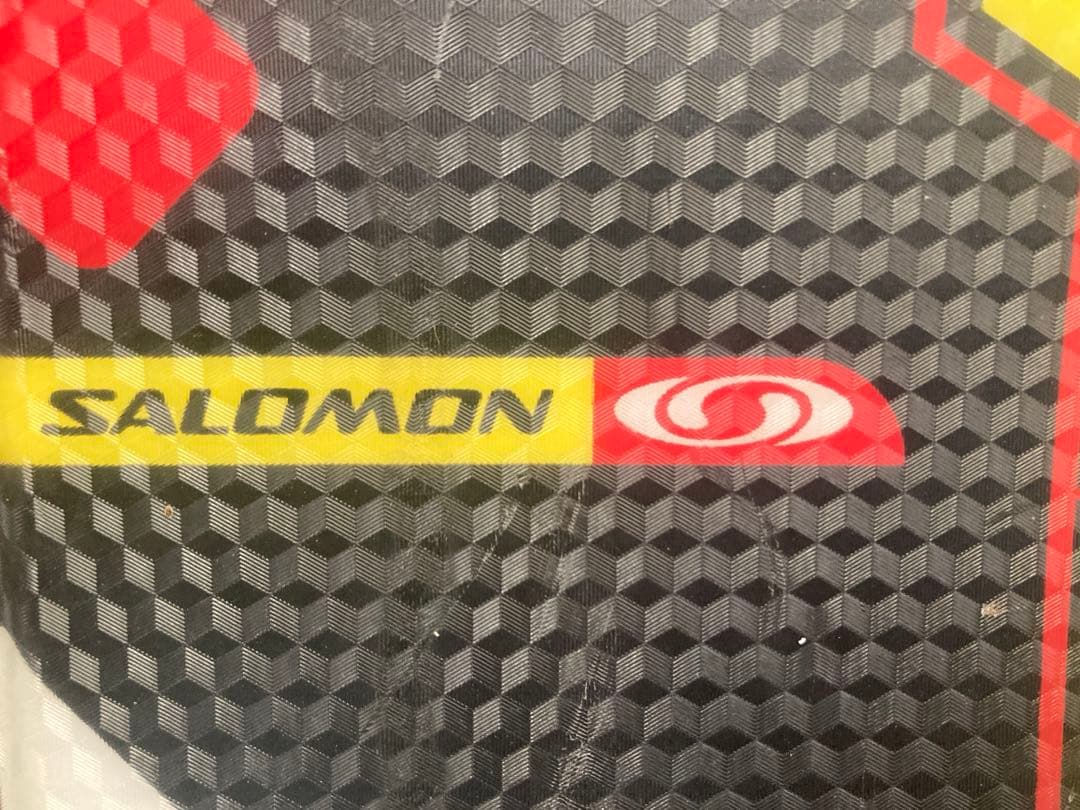 ショートスキー(ファン)スノーボード　ブーツ用SALOMON×DRAKE赤黒黄