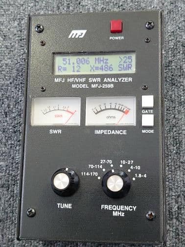 MFJ-259B HF/VHF アンテナアナライザー