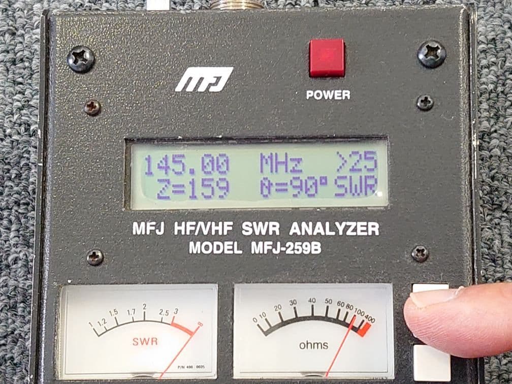MFJ-259B HF/VHF アンテナアナライザー