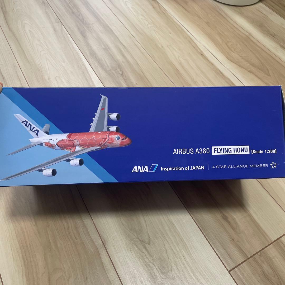 【新品未開封】ANA Airbus A380 FLYING HONU 1/200