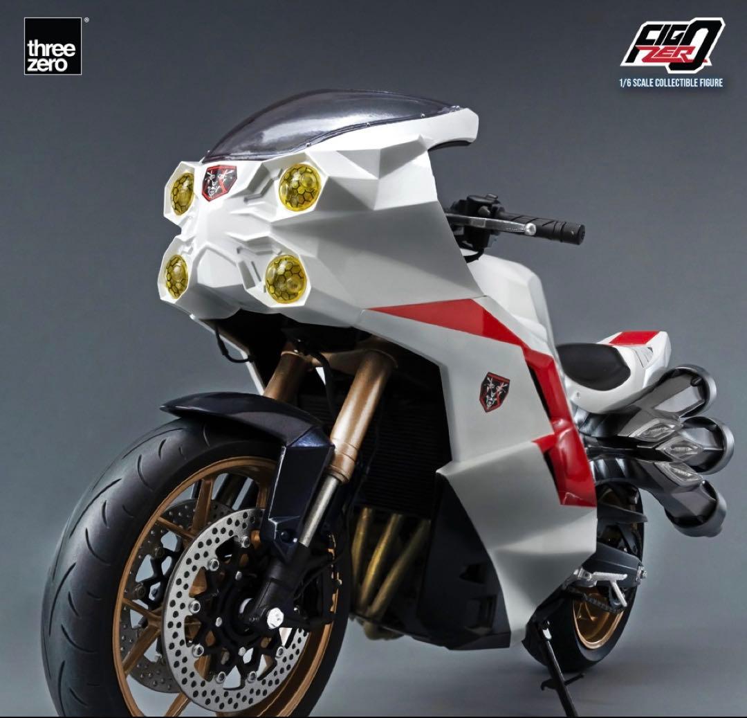 フィグゼロ シン仮面ライダー 1/6 仮面ライダー第2号＋第2号用サイクロン号