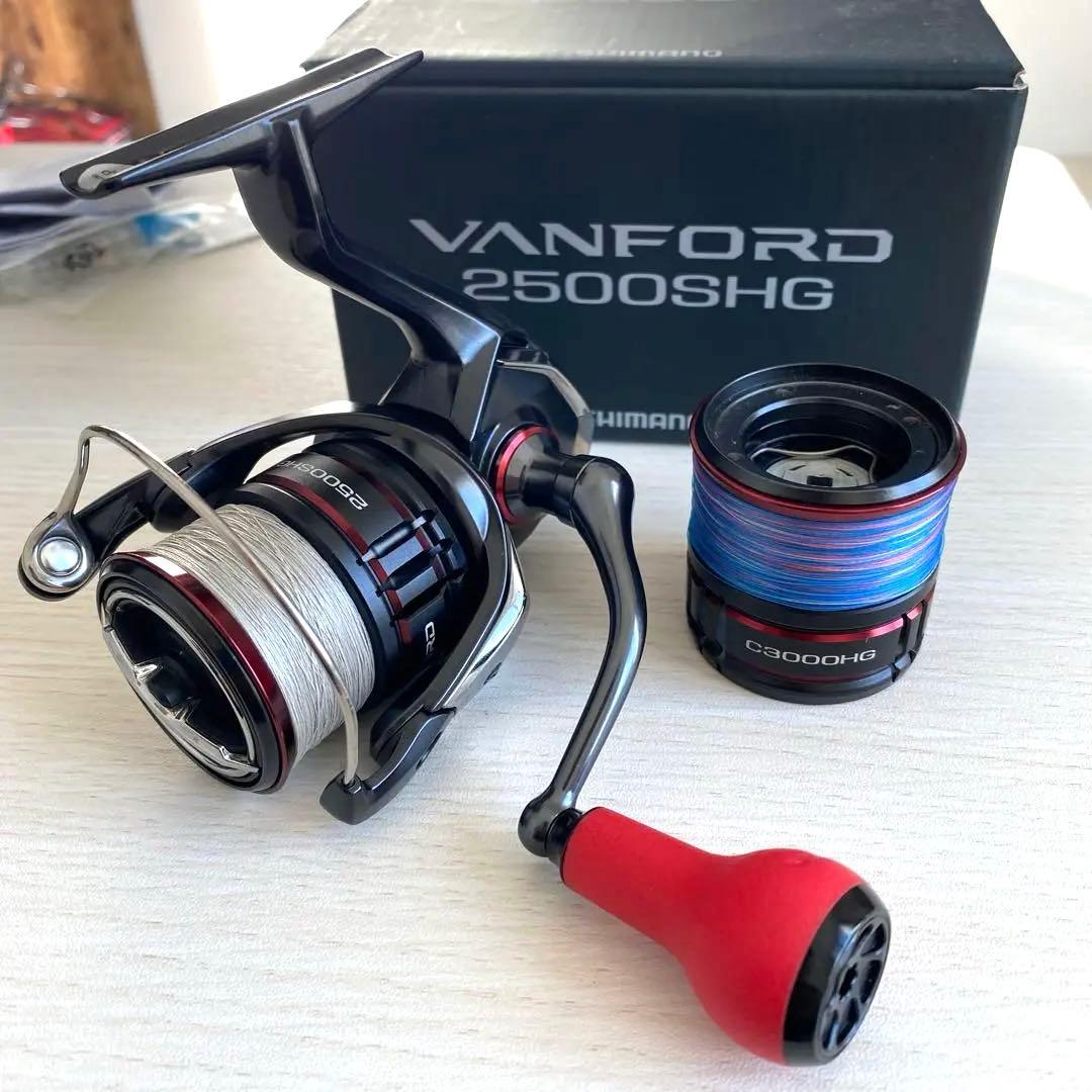 SHIMANO 20VANFORD 2500SHG C3000HGスプールセット