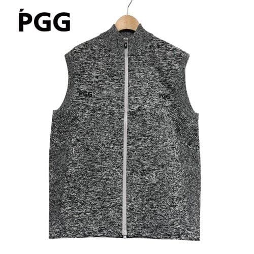 ○★新品未使用　PGG PEARLY GATES　ベスト　4　グレー系