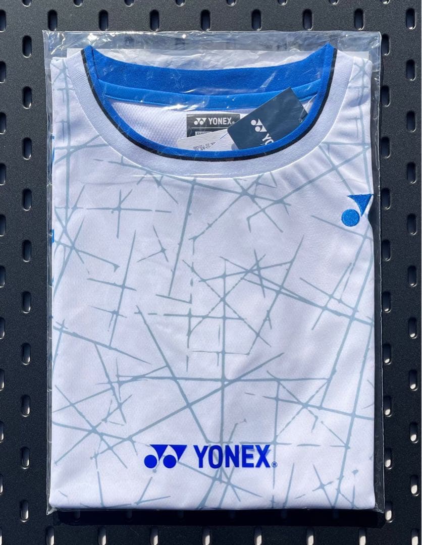 YONEX ユニ ゲームシャツ NTT東日本モデル ホワイト 011 Ｍサイズ