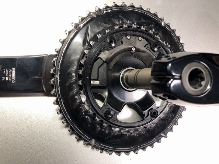 デュラエースDURA-ACE 9100クランクpioneerパワーメーター両計測