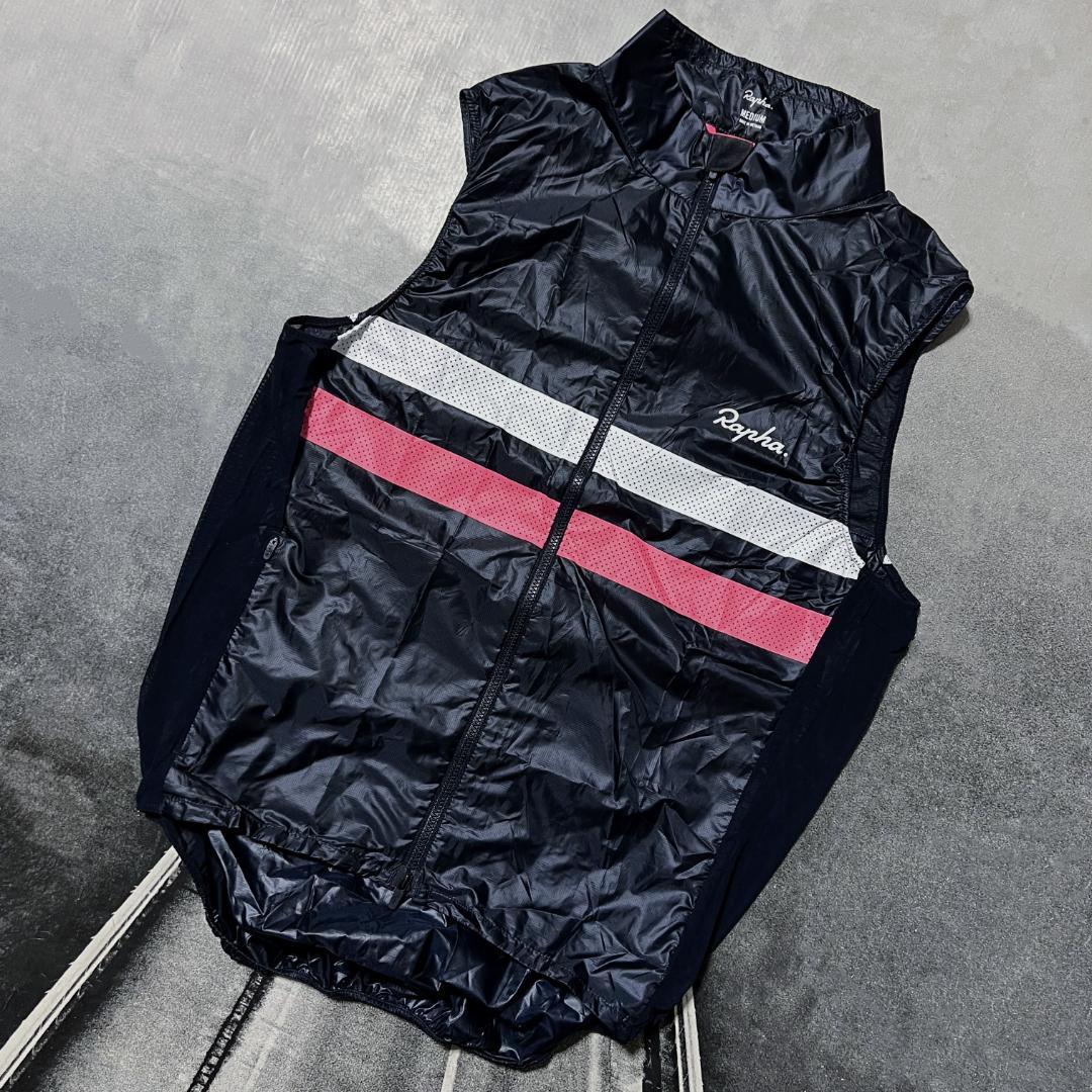 Rapha メンズ ブルベ ジレ Mサイズ ダークネイビー ベスト