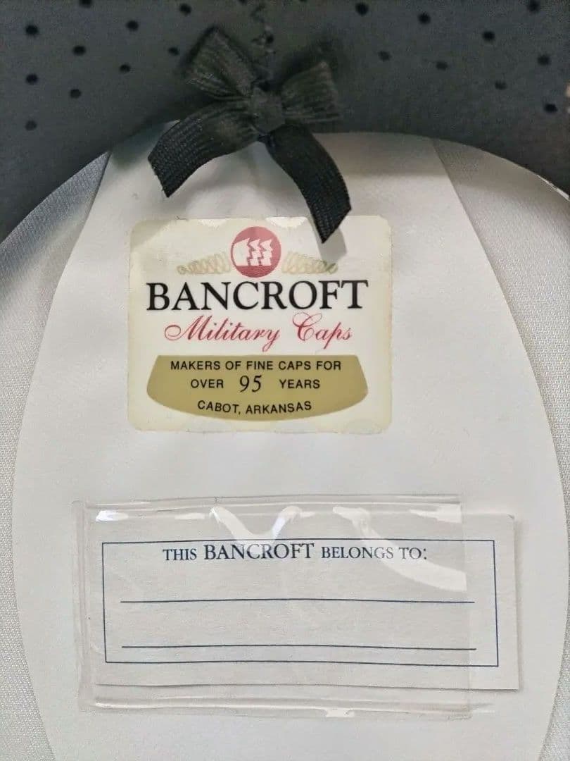 米海軍制帽 BANCROFT サイズ７1/4