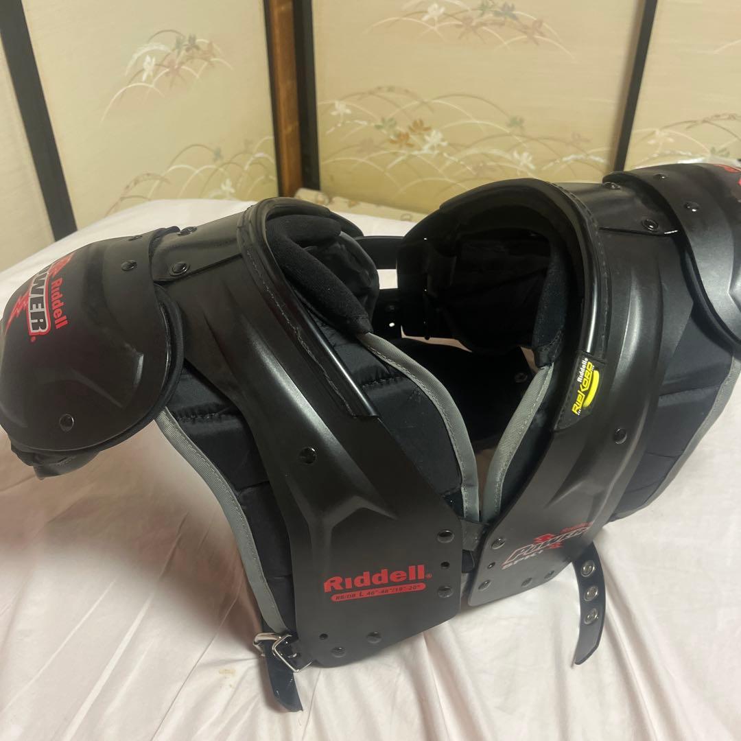 Riddell Power ブラックショルダーパッド