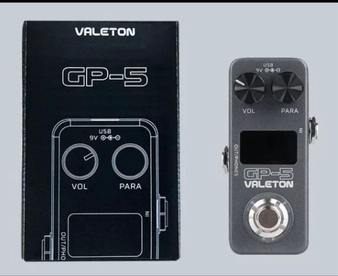 【新品・未開封】Valeton GP-5 超コンパクト・マルチエフェクター