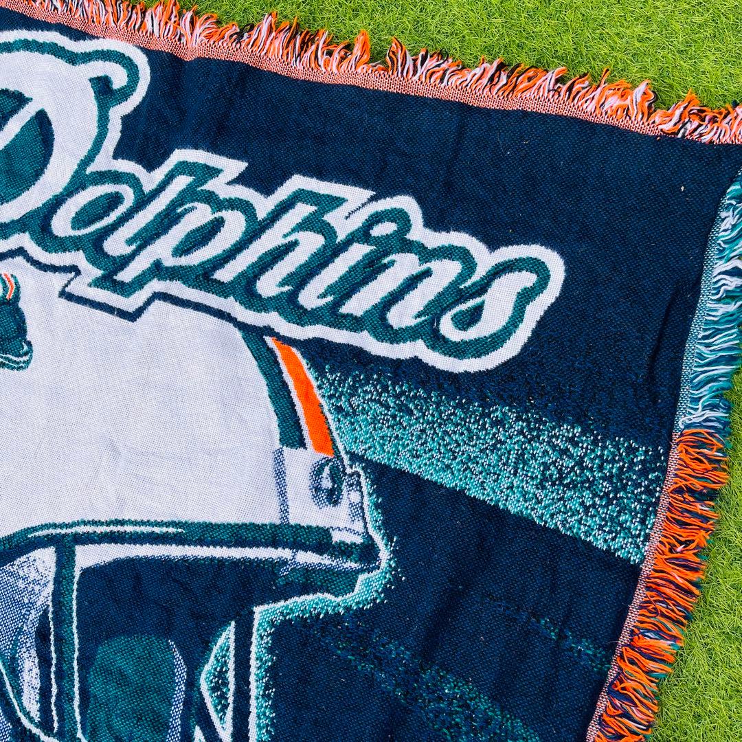 【rug】Dolphins NFL タペストリーラグマット ドルフィンズ