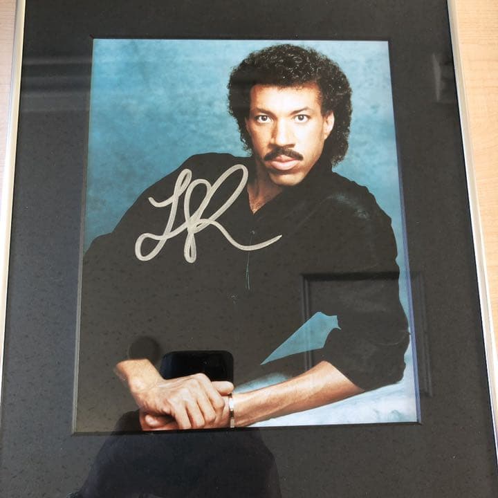 ライオネルリッチー　LIONEL RICHIE Signed Photo