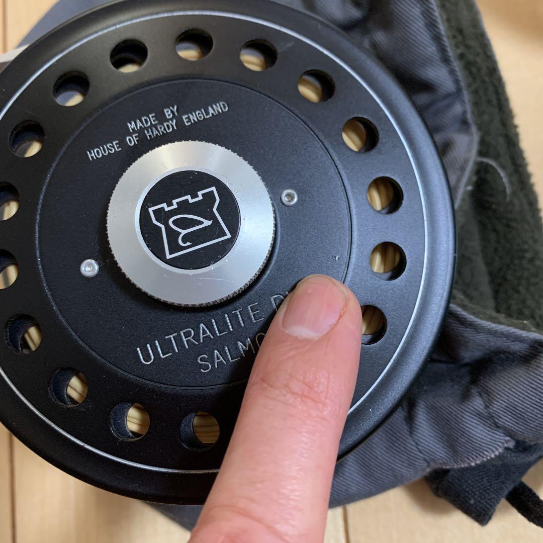 hardy ULTRA LITE DISC SALMON  黒  替えスプール
