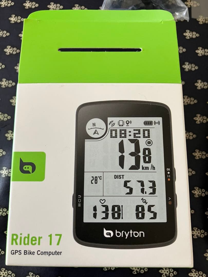 Bryton Rider17 サイクルコンピューター