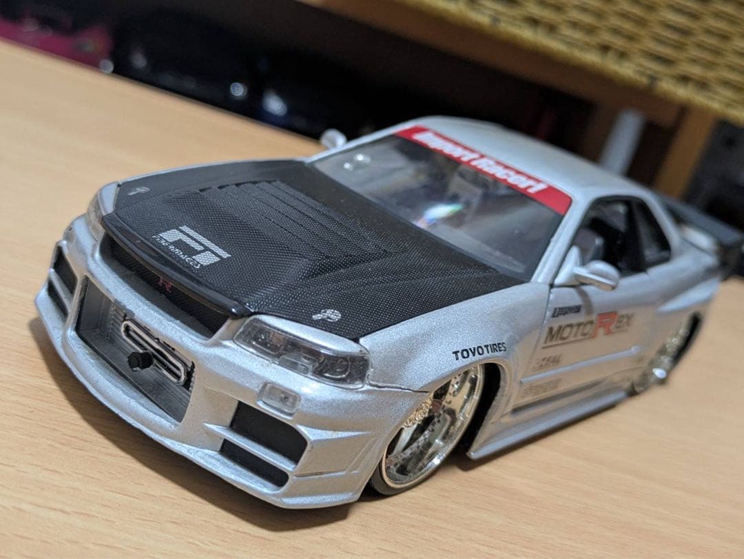 jada 1/24 日産 スカイライン GTR R34