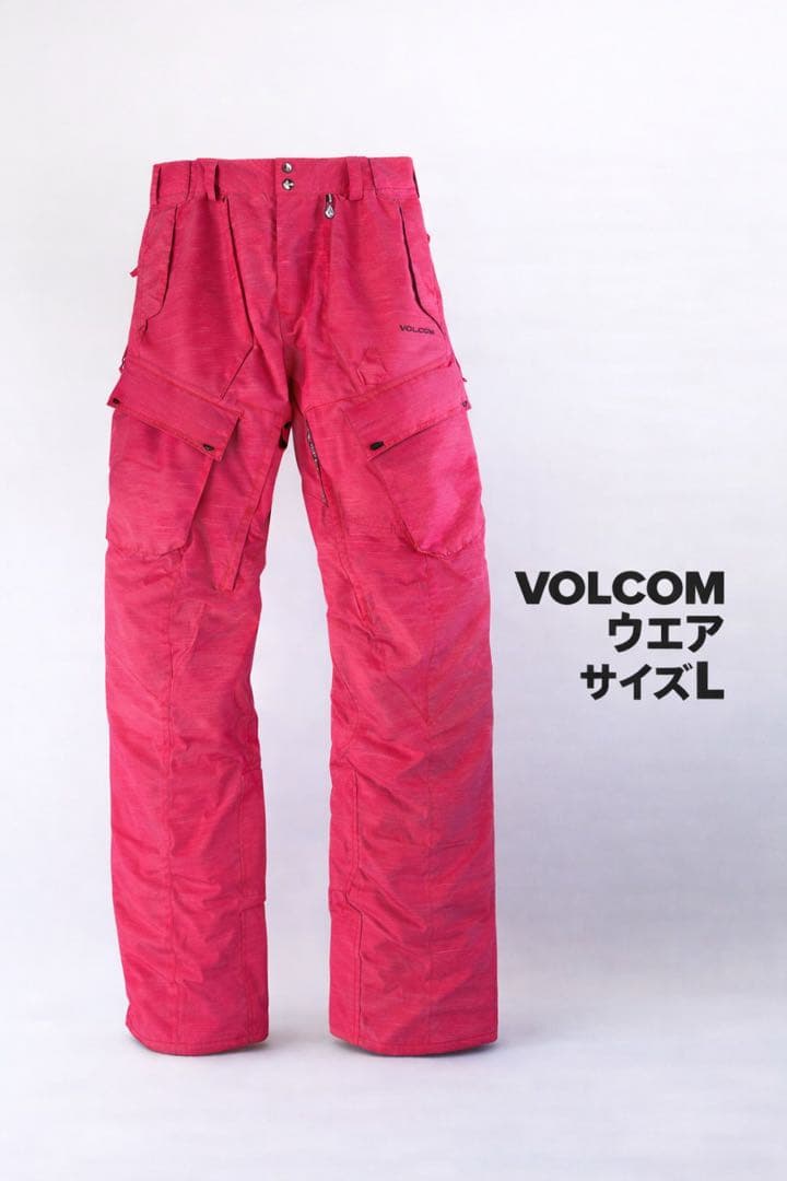 VOLCOM スノーボードパンツ L ピンク