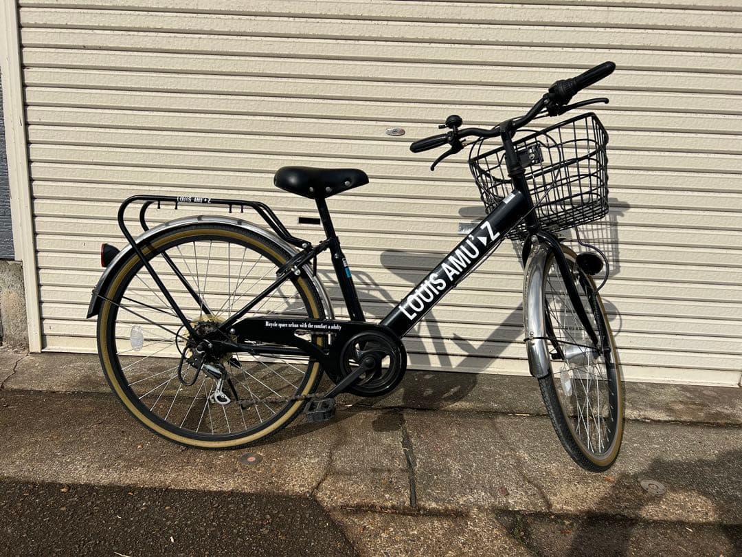 自転車　24 LOUIS AMU-Z アミューズブラックライン