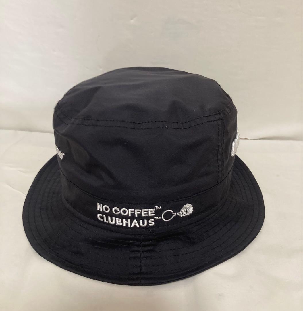 美品NO GOLF NO COFFEE CLUBHAUS バケットハットブラック