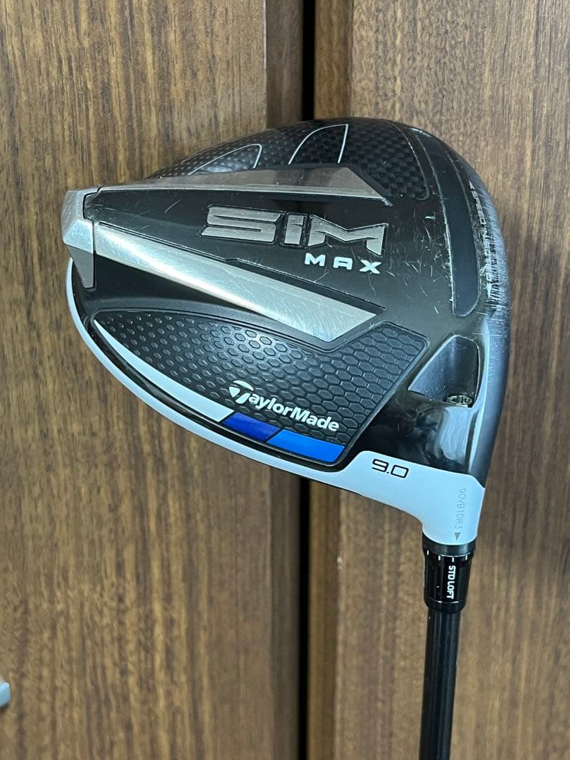 TaylorMade SIM MAX + Tensei Silver 中古品