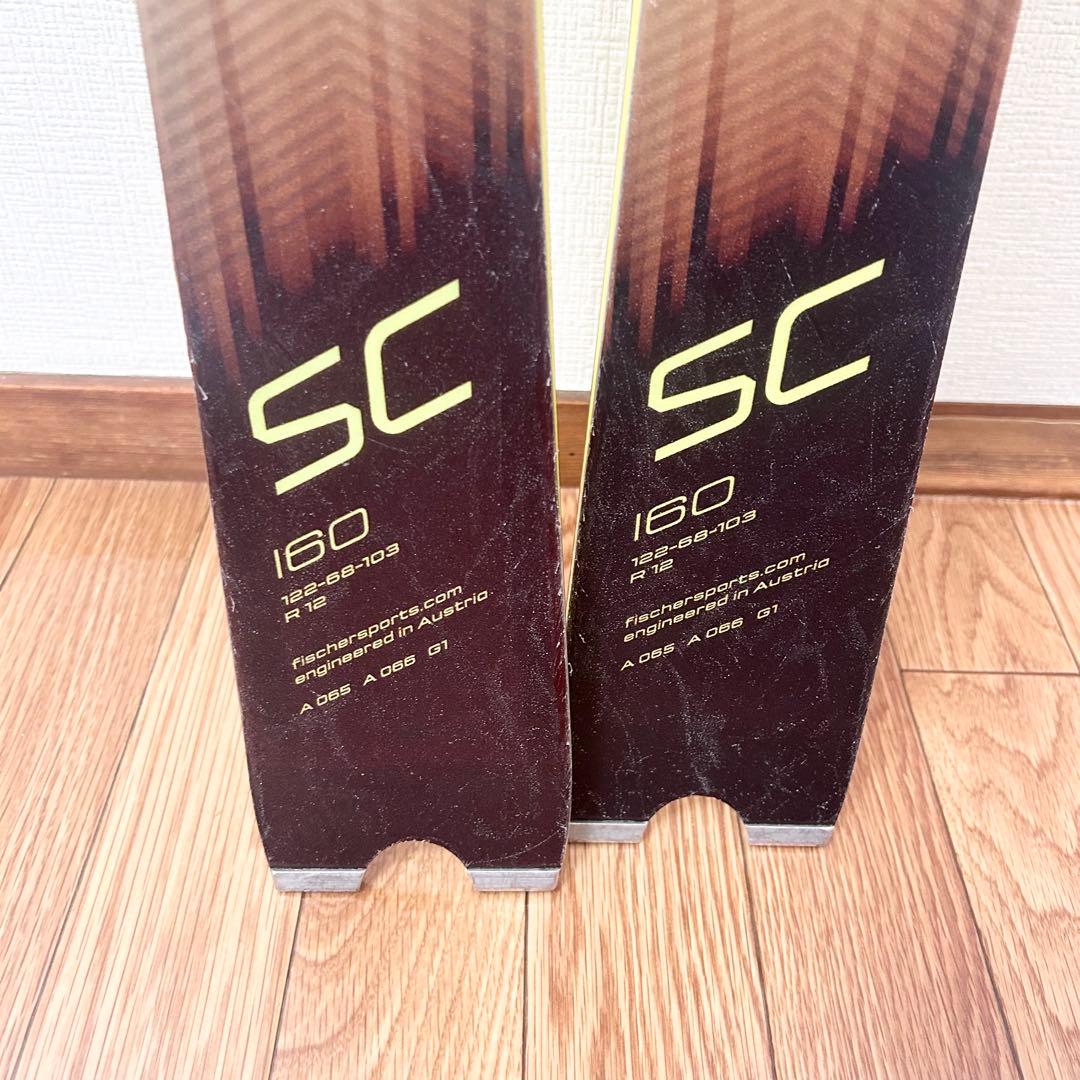 スキー FISCHER RC4 WC SC 160cm