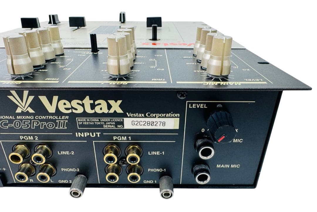 Vestax ベスタクス プロフェッショナル DJミキサー PMC-05ProⅡ