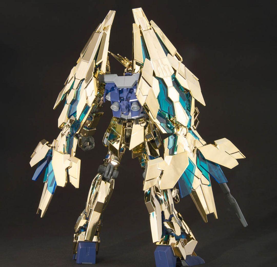HGガンダムベース限定 フェネクス GOLD & SILVER COATING