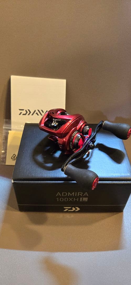ダイワ　19アドミラ　Daiwa ADMIRA 100XHL 両軸リール　管理①