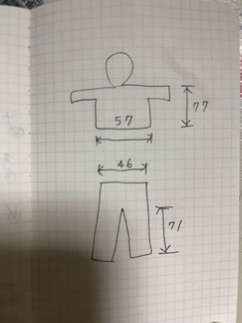 着用3回GUSHウェア 上下セット (上S/下M) 耐水圧30,000